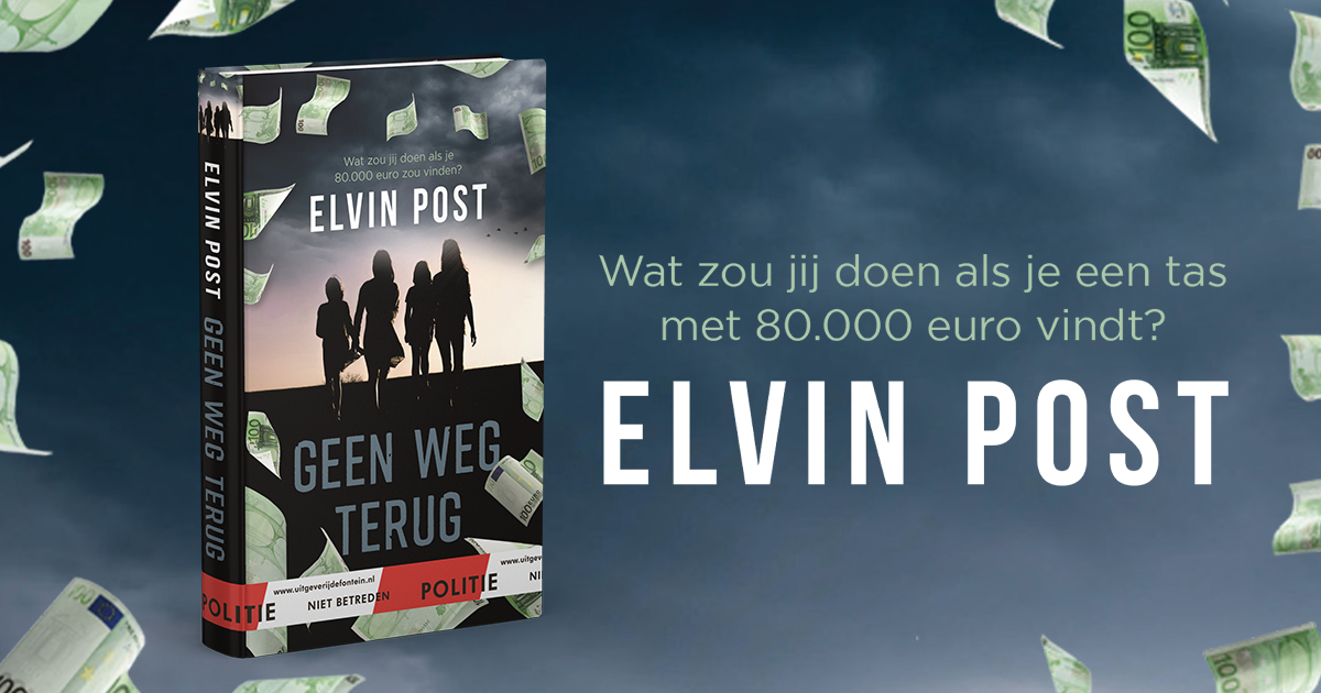 Uitgeverij De Fontein | Nieuw geen weg terug van bekroond auteur elvin post